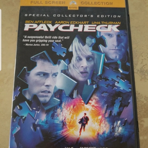 Media | Host Pick Sale Dvd Paycheck | Poshmark